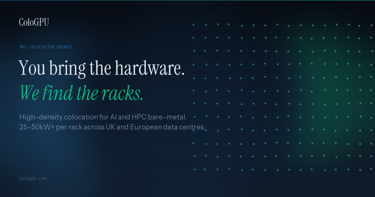 Top 30 AI-Ready Data Centres in Europe (2026) | ColoGPU